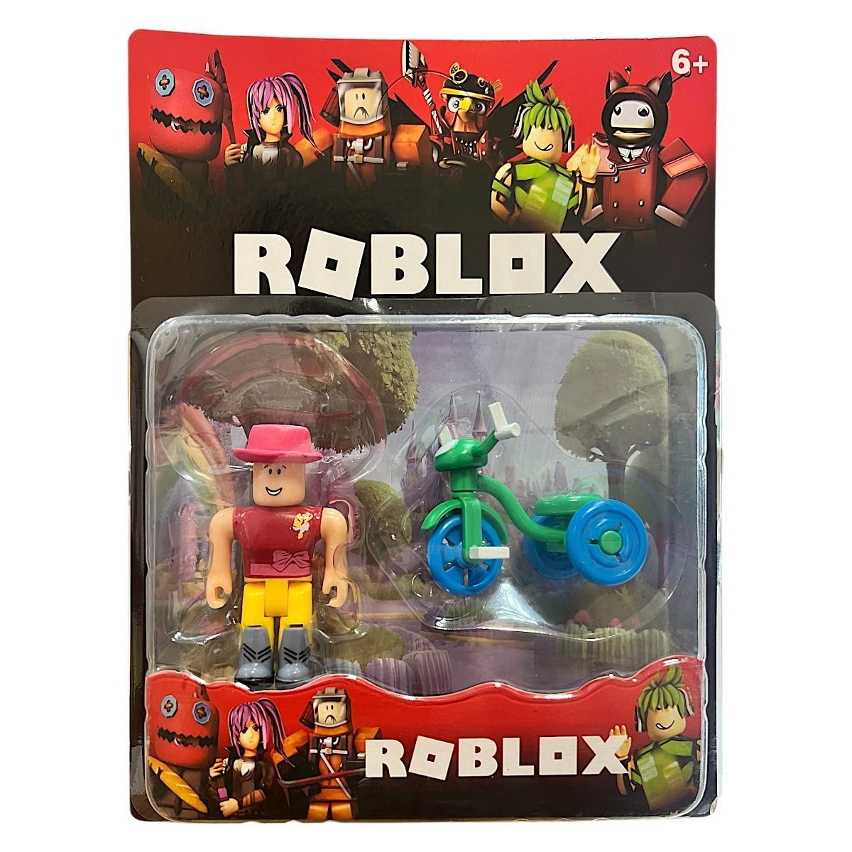 Ігровий набір Герой A 24380 Roblox Game Packs з велосипедом, 7 см, на ...