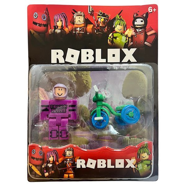 Ігровий набір Герой A 24380 Roblox Game Packs з велосипедом, 7 см, на ...